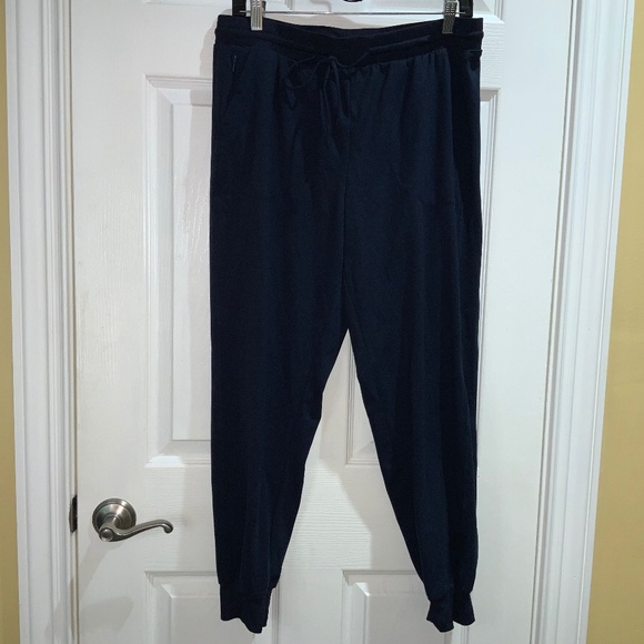 Rachel Zoe | Pants & Jumpsuits | Rachel Zoe Navy Blue Joggers Sz L ...